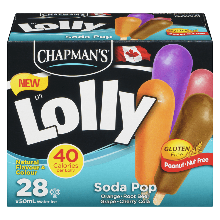New Soda Pop Lolly from Chapman's Ice Cream