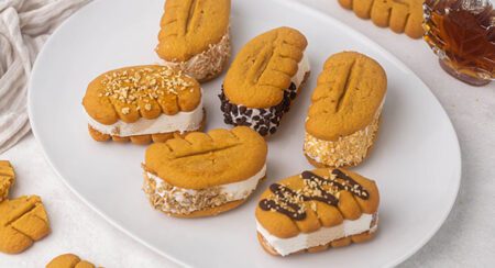 Maple Crunch Ice Cream Sandwiches - Chapman's Ice Cream